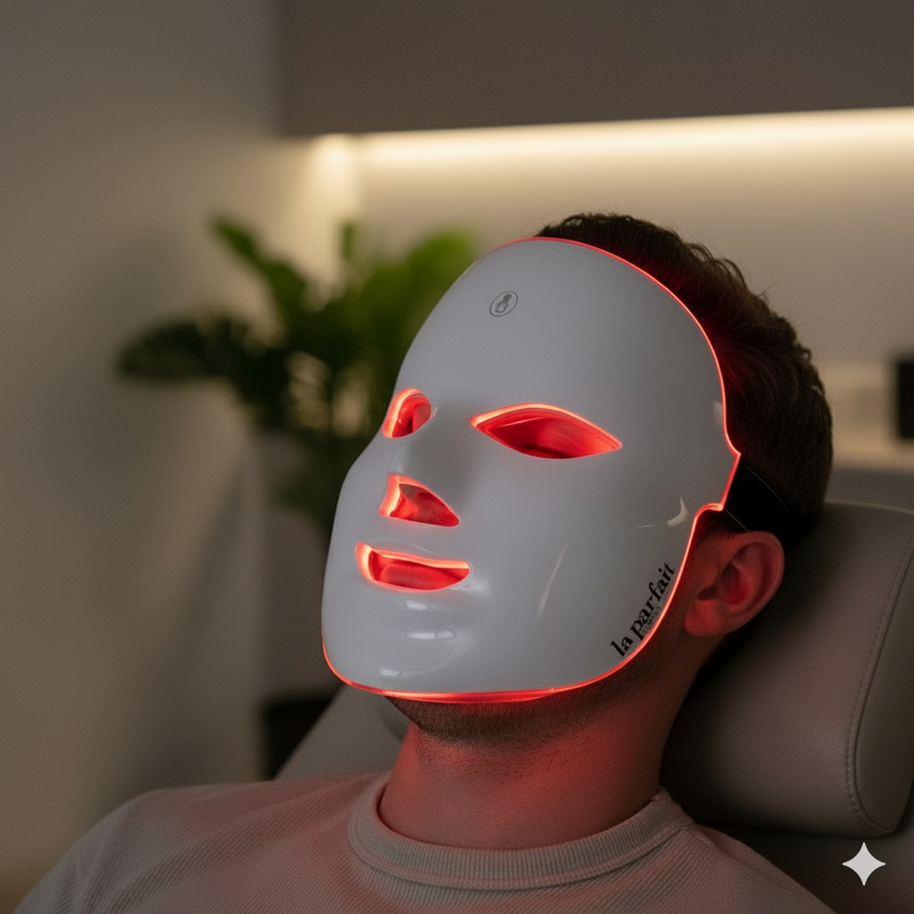 LED Beauty Mask - Wireless (Red Light Therapy) – La Parfait Cosmetics
